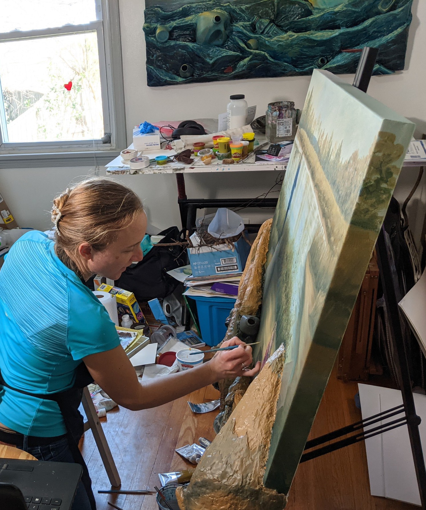 Creating a Body of Work, one hour at a time – Amy Browning Fine Art